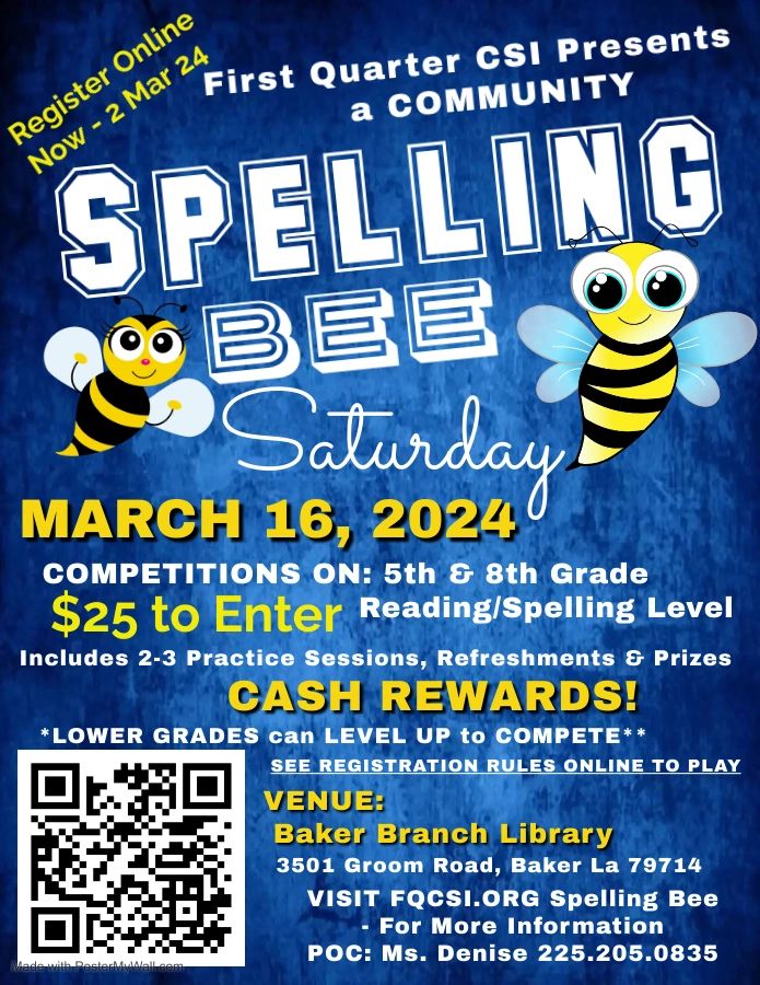 FQ 8th Grade Spelling Bee Competition