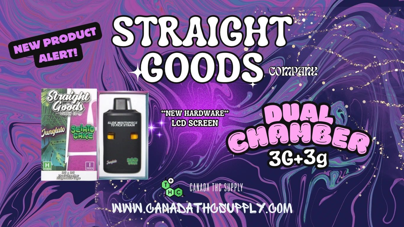 Shop Straight Goods Dual Chamber Vape (6g THC) Canada THC Supply