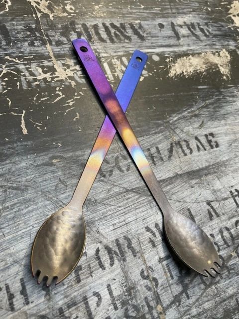 Extra long Titanium Spork