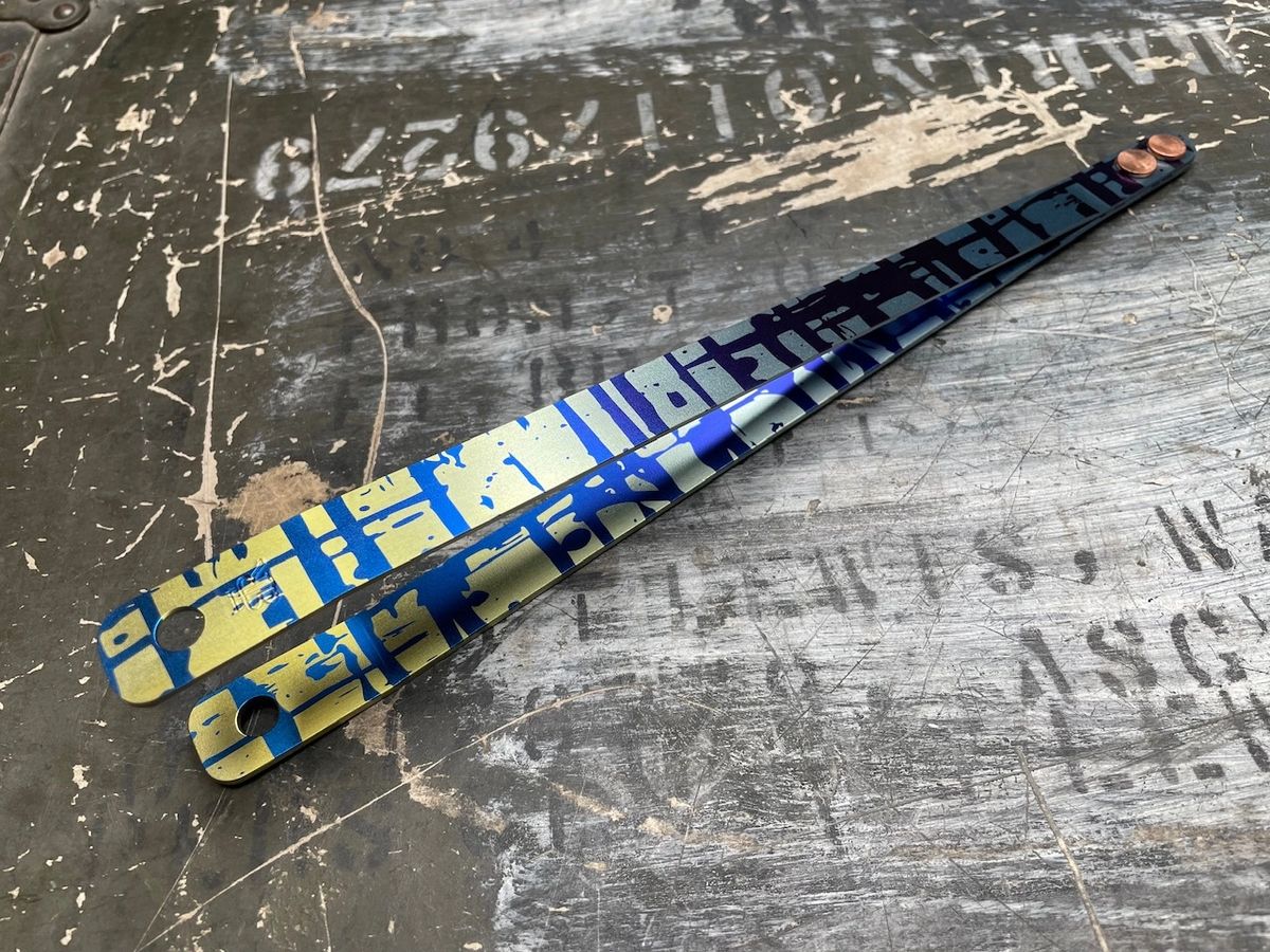 11” Deluxe Titanium tongs