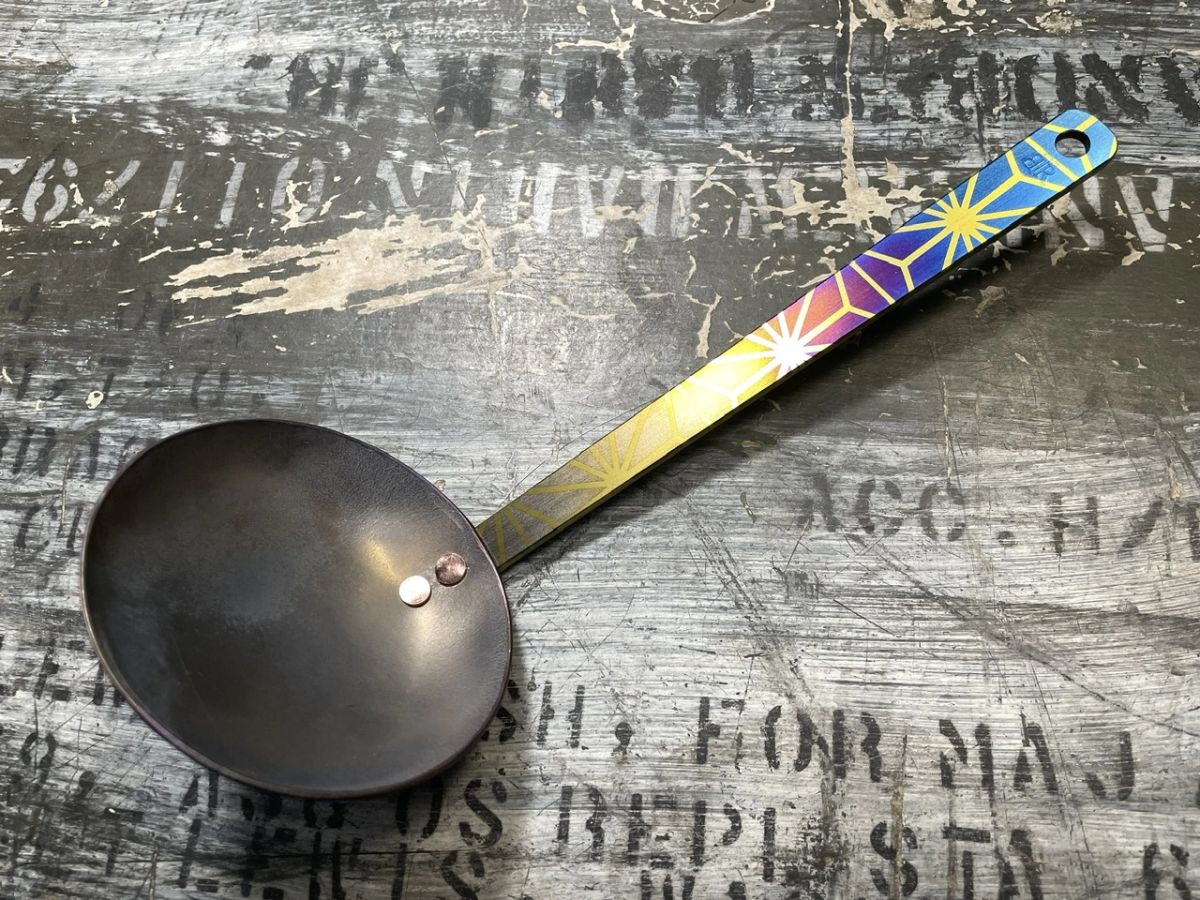 Deluxe Forged titanium ladle