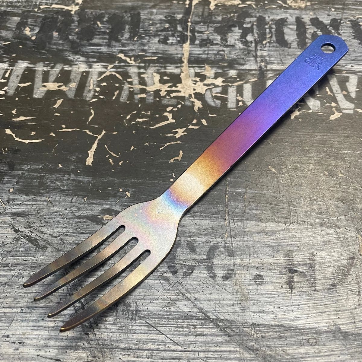 Titanium fork