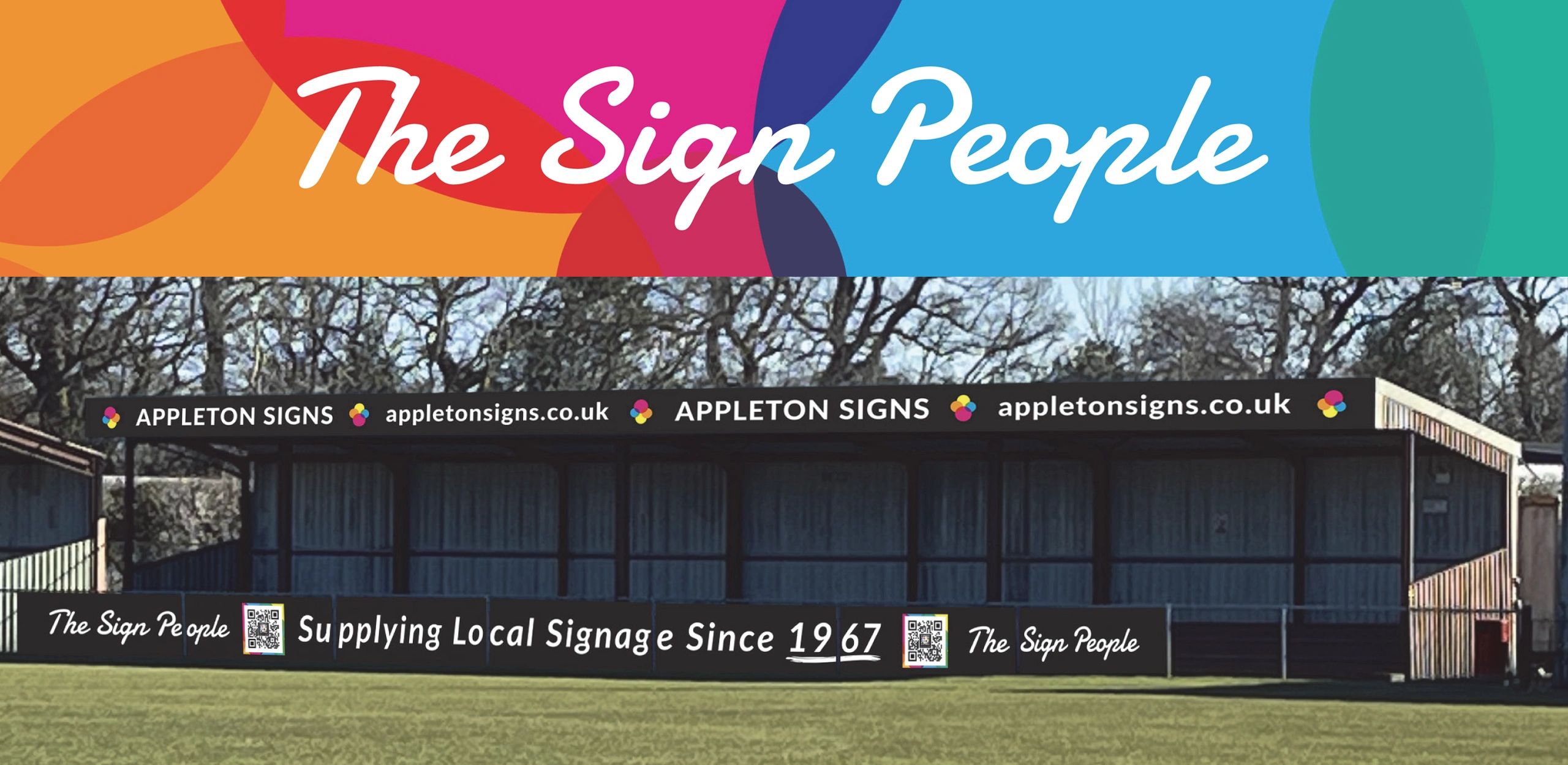 New signage sponsorship announced with Appleton Signs