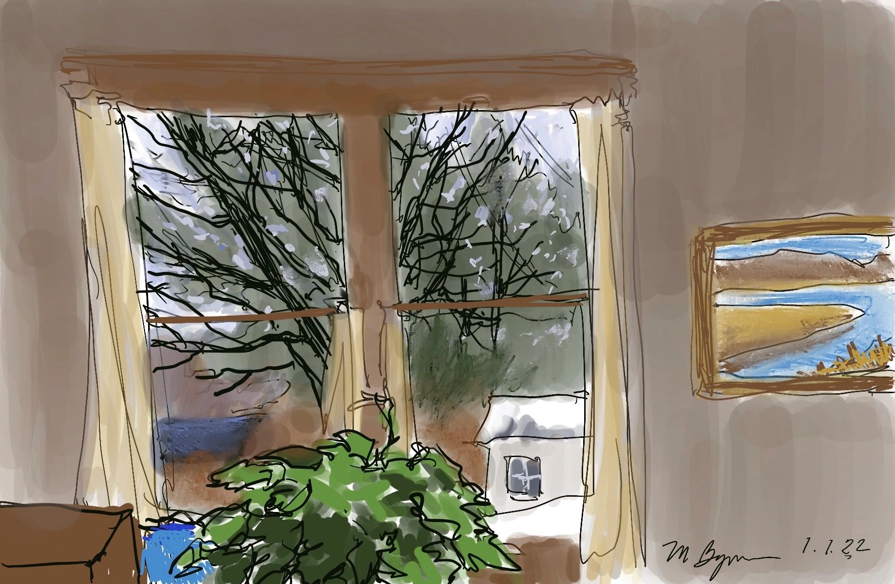 Daily Painting ~ The Strada Easel Challenge