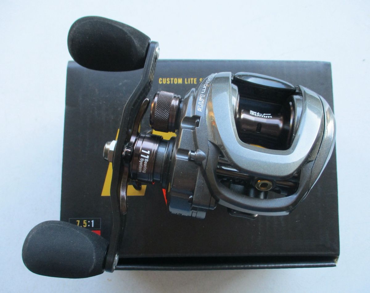 Lew's Custom Lite Speed Spool CL1SH Right Hand Baitcaster (11 Bearings ...
