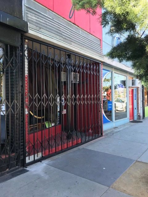 Storefront Security Folding Gates - JM Ironworks