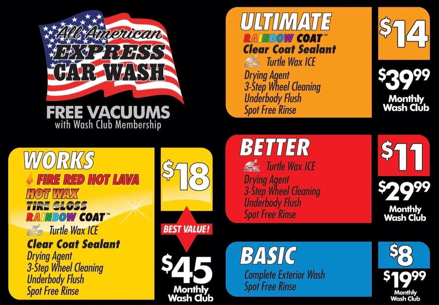 All American Express Car Wash - Car Wash - Chino, California