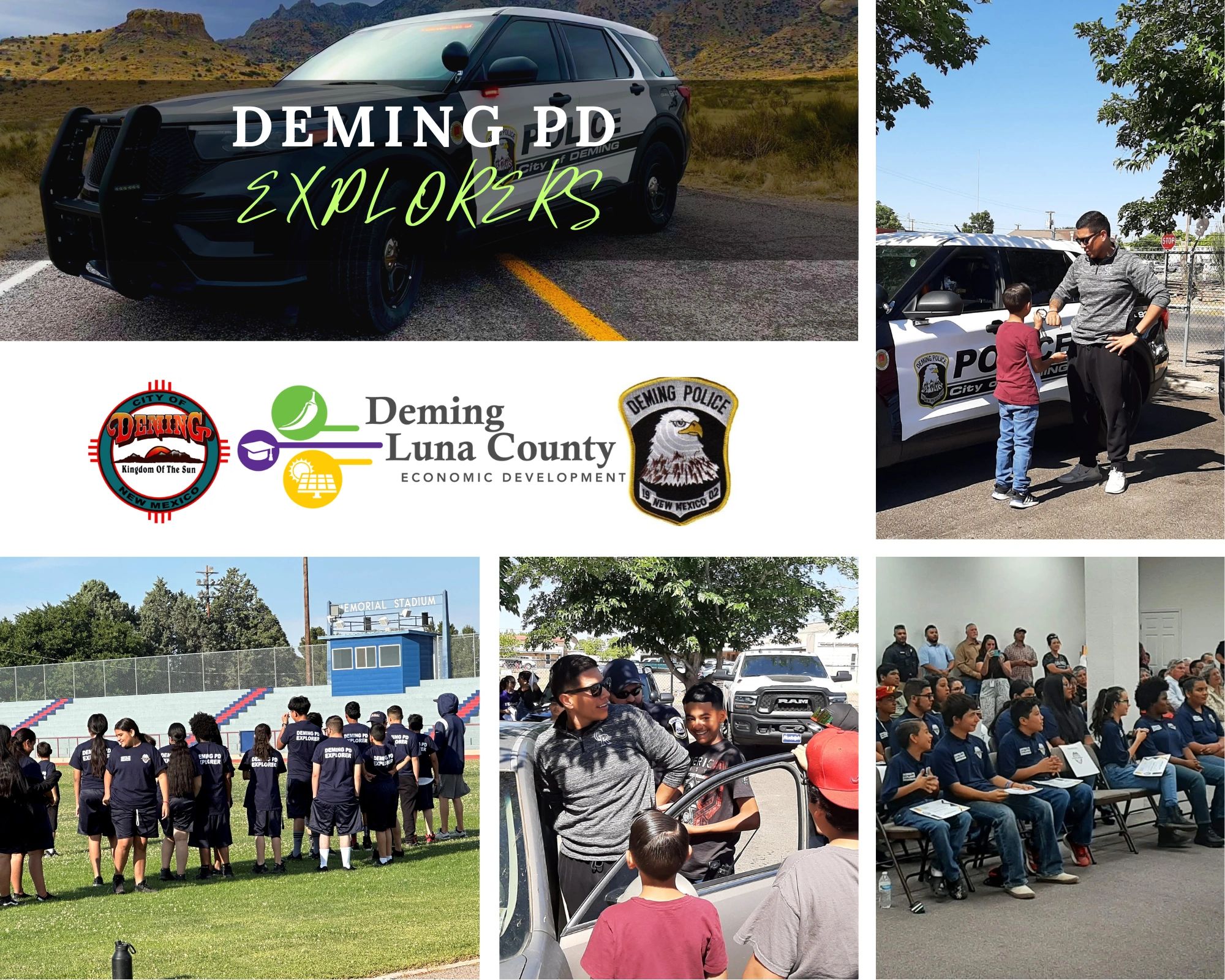 DEMING POLICE DEPARTMENT EXPLORER PROGRAM RETURNS IN 2024