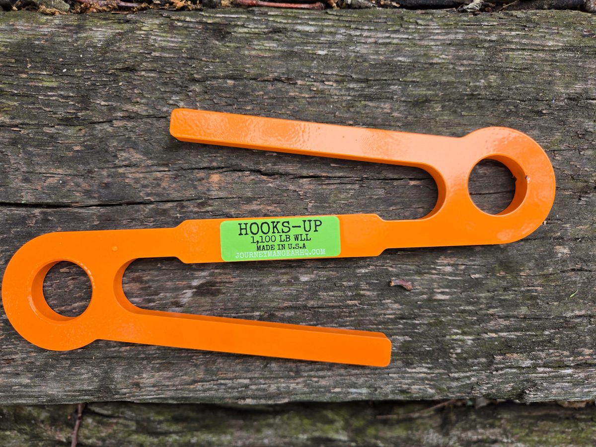 HOOKS-UP handline hook. 1,100 Lbs WLL