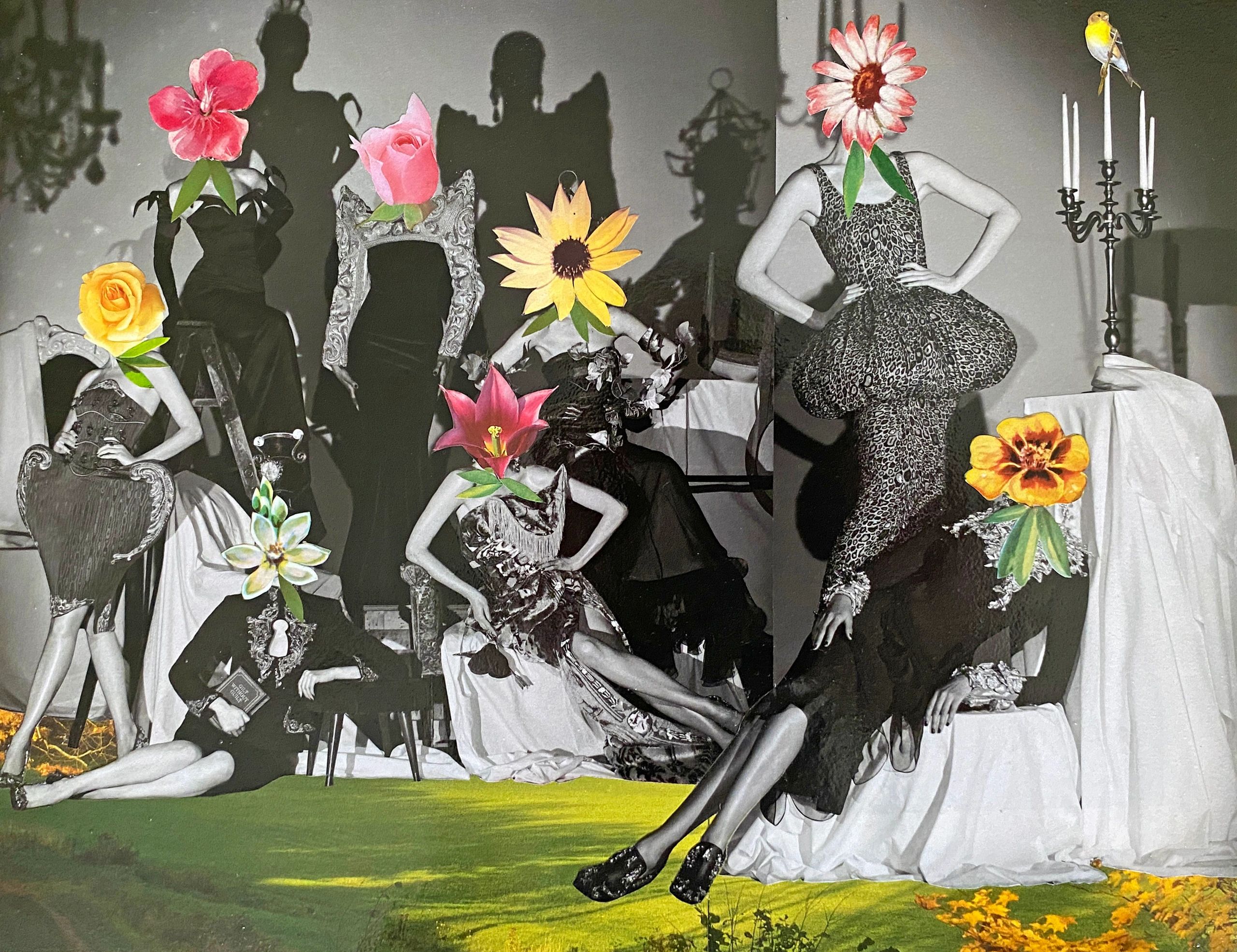 Original Collage Art for Sale | Susan Rose Cook Collage