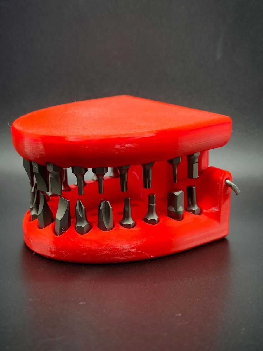 32 Piece Bit Set with Custom Mouth Holder