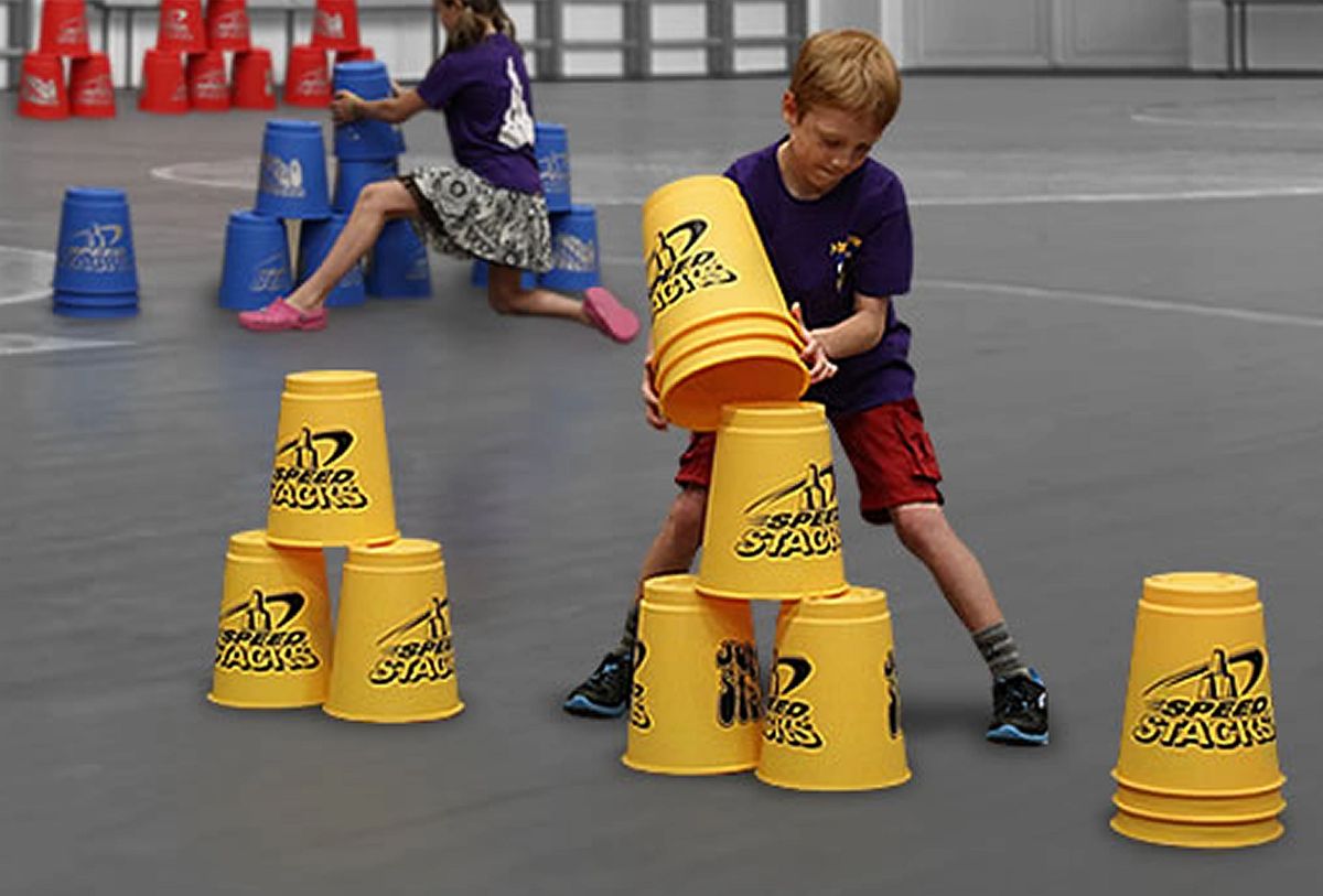SET OF 12 JUMBO SPEED STACKS