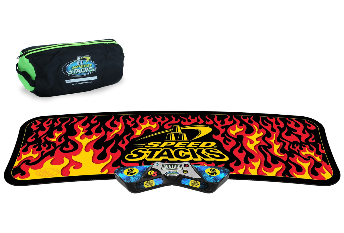 G5 BLACK FLAMES MAT & TIMER & GEAR BAG BUNDLE