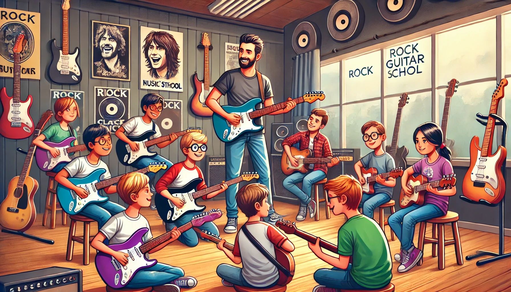 About the instructors | Rock n roll stars music school