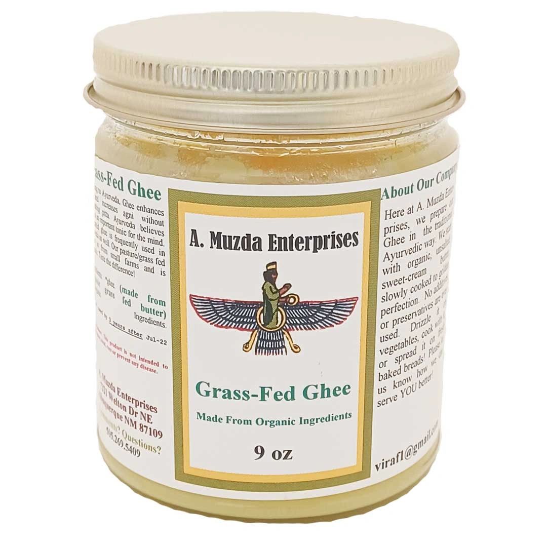 Organic Grass Fed Ghee - 9oz