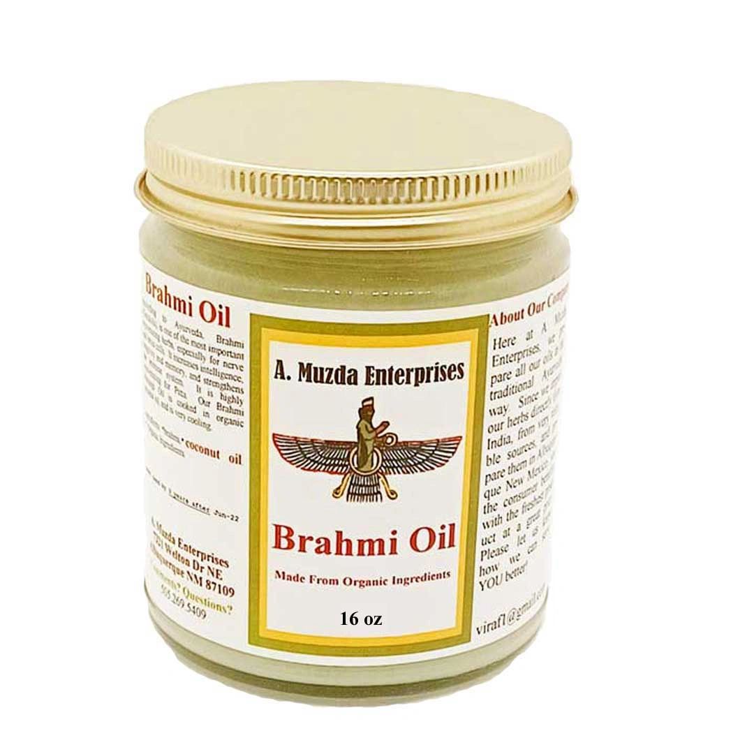 Brahmi in Coconut Oil 32oz