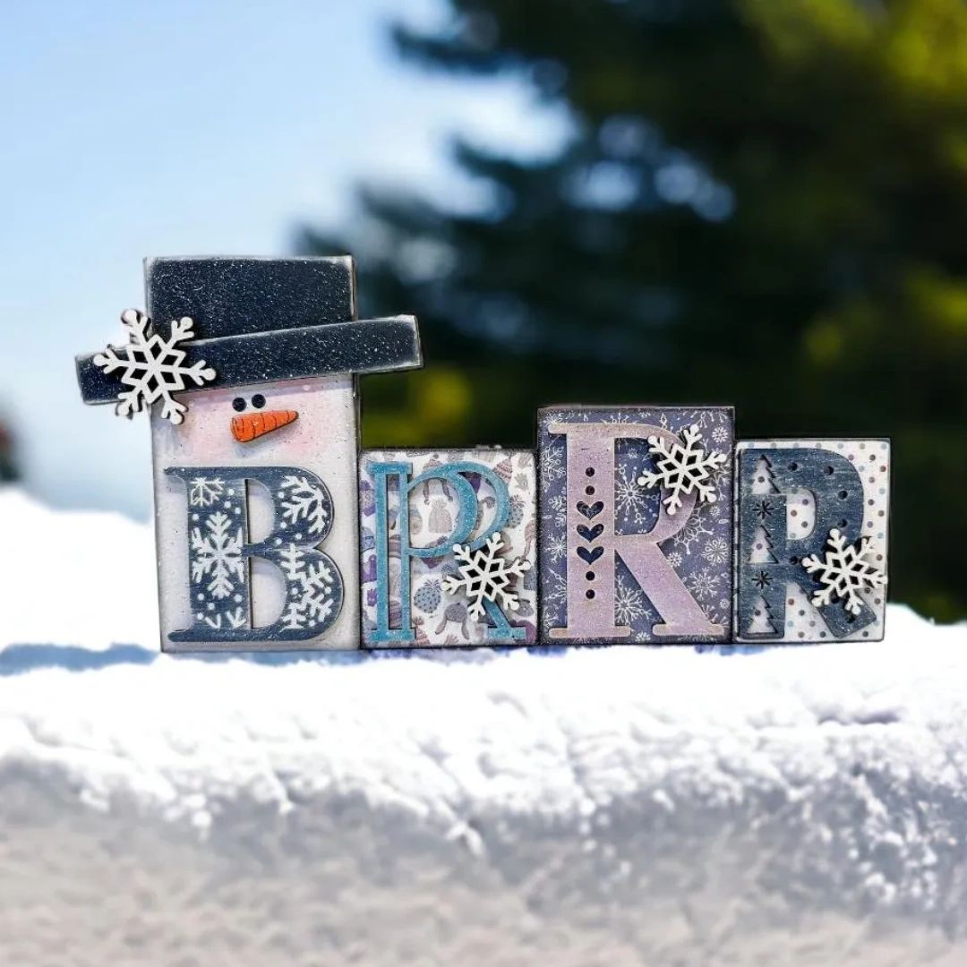 Brrr Word Block