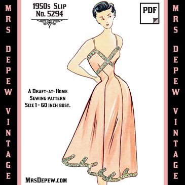 Sewing Patterns - Mrs. Depew Vintage