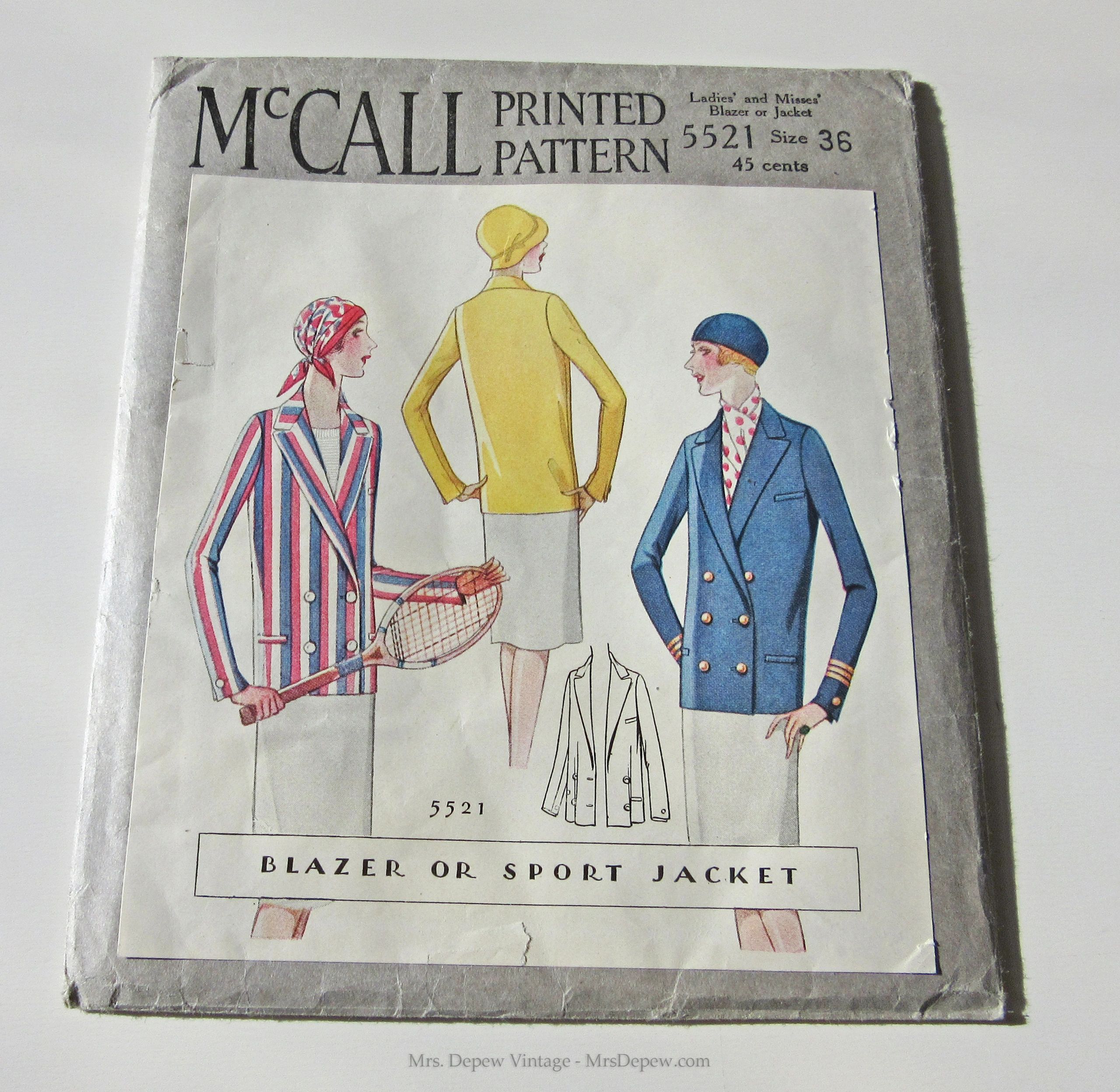 Take a Look Inside: A 1920s Factory Folded Pattern