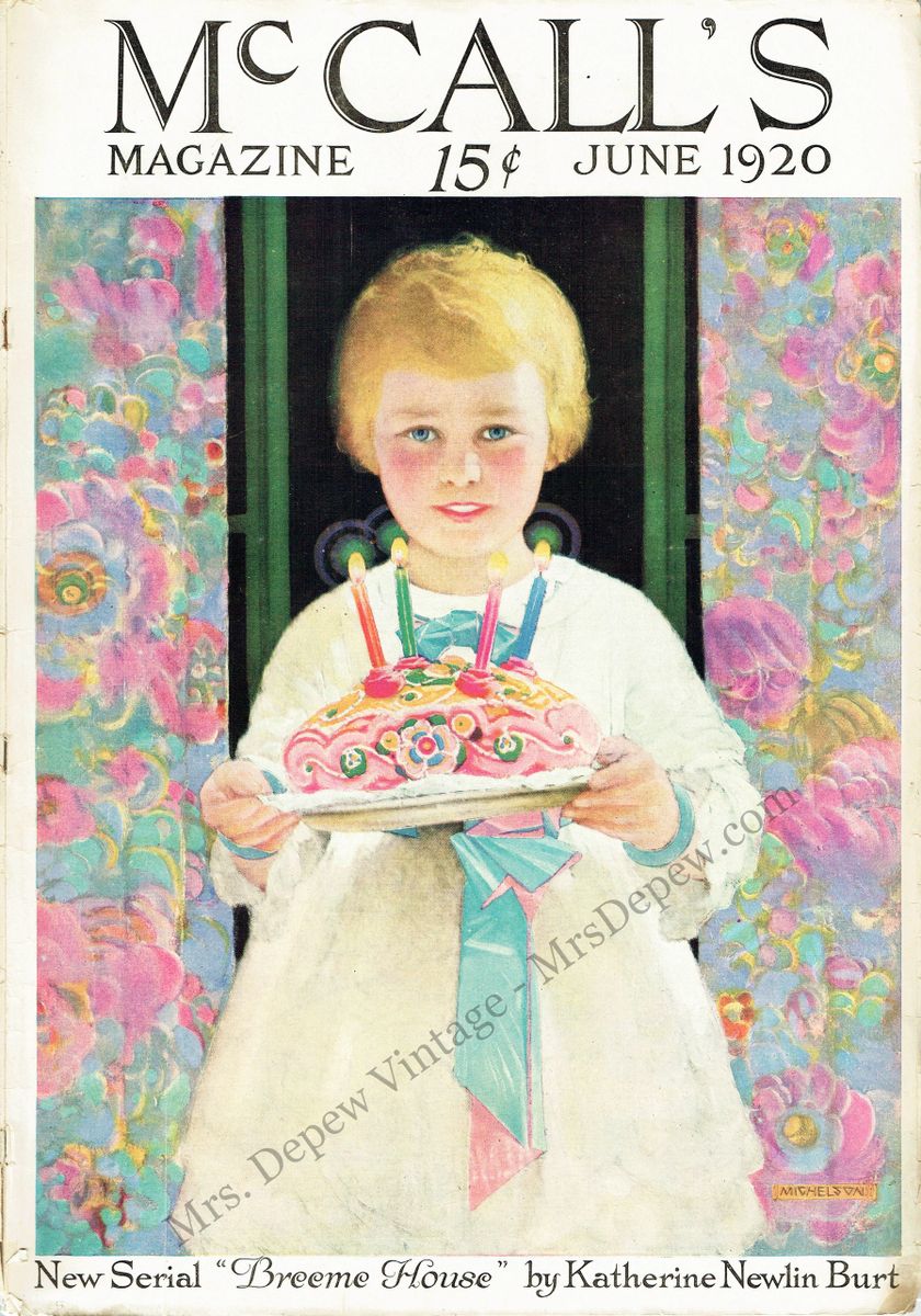 1920 June McCall's Magazine Vintage Sewing Pattern Advertisement ...