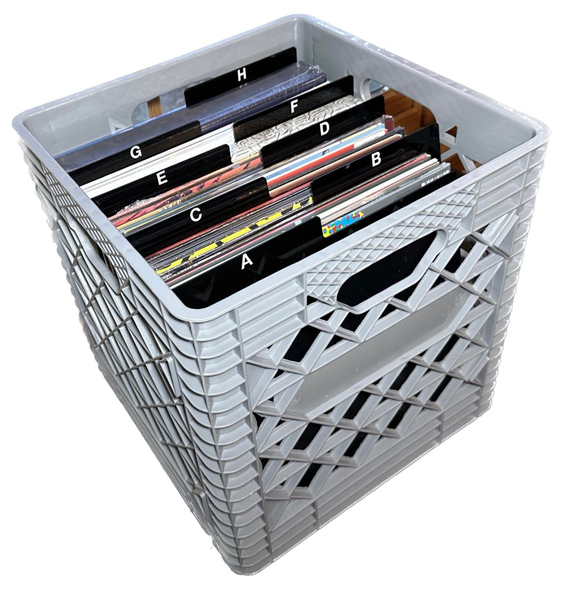 DIY KIT Premium Black Acrylic Vinyl Record Dividers [Do-It-Yourself] LP ...