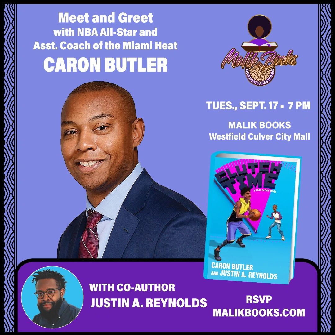 Meet and Greet Caron Butler and Justin A. Reynolds