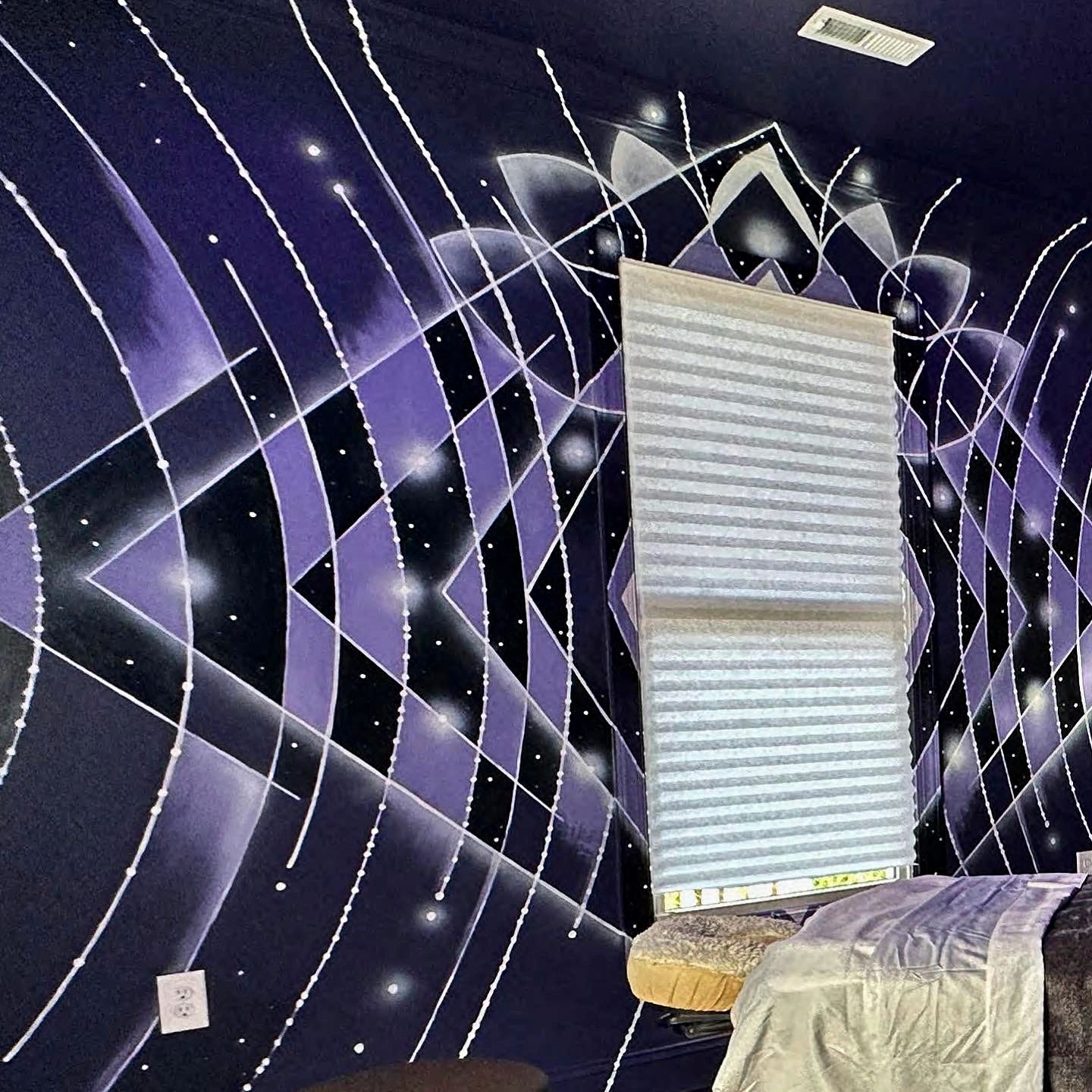 Mural Making: "Lotus Portal"