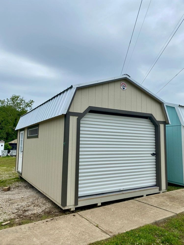 12x20 Pro Lofted Garage