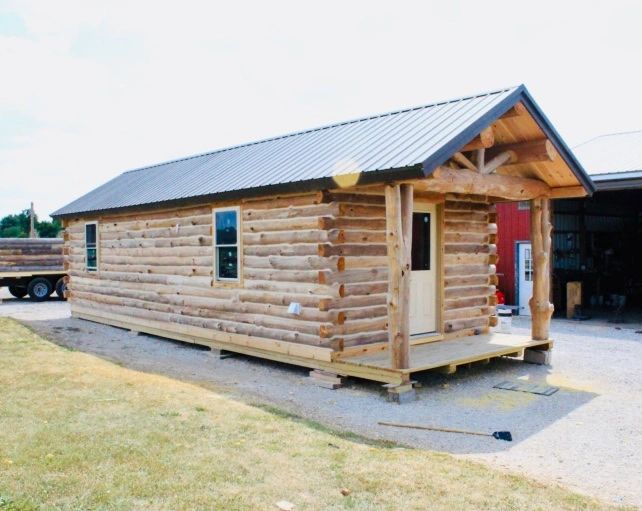 Available to Order...12x36 Ozark Log Cabin