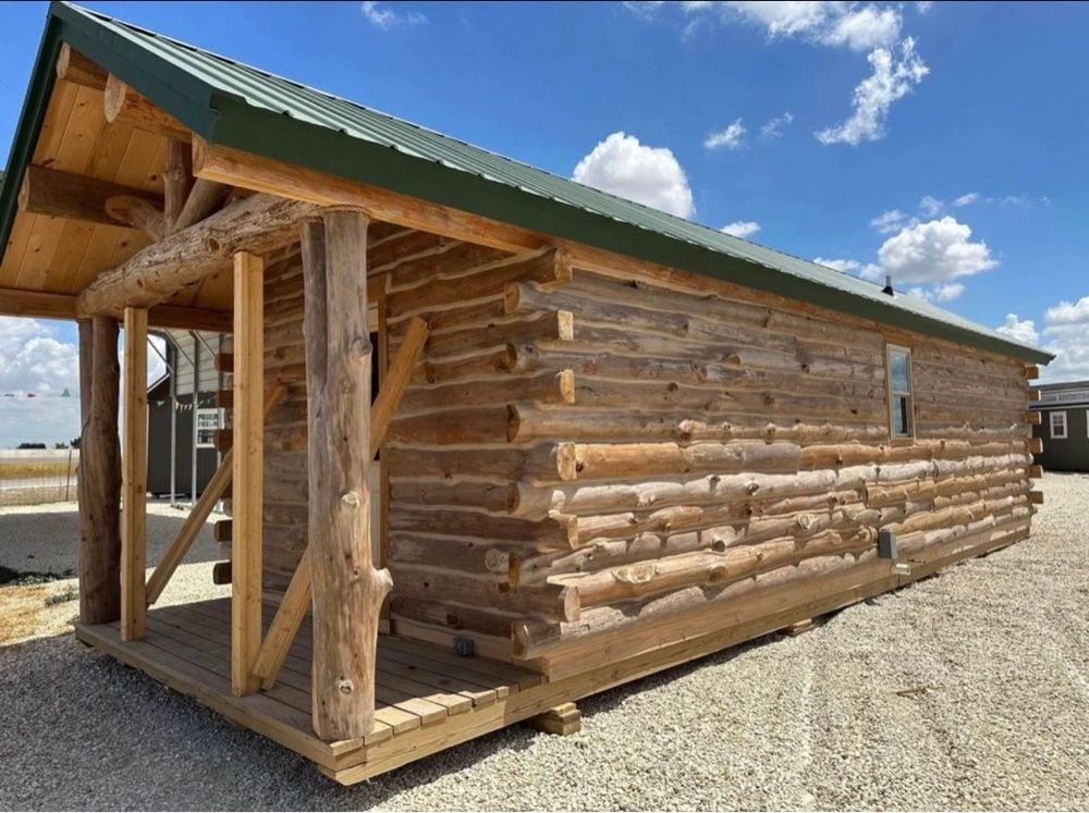 Available to Order...12x36 Ozark Cabin