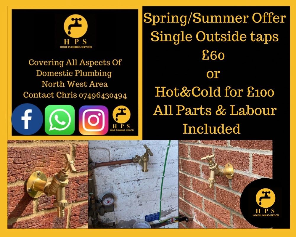 Get Ready for Summer with a New Outside Tap