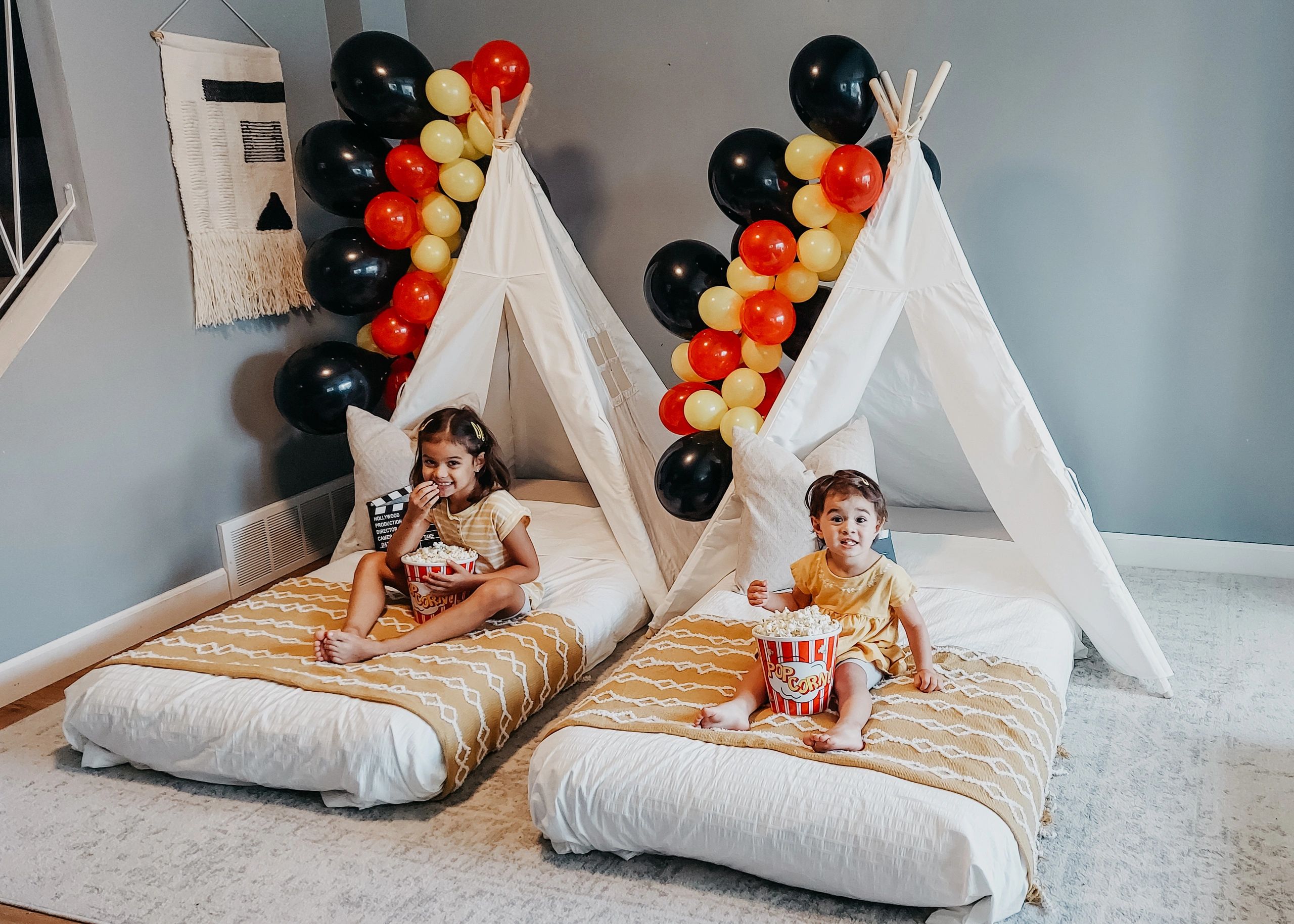 Slumber party themes