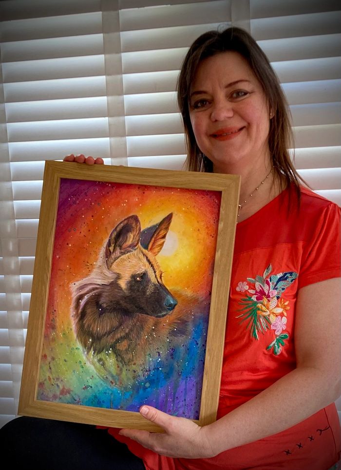 The Tribal Angel - Psychic Art, Spirit Guide Portraits