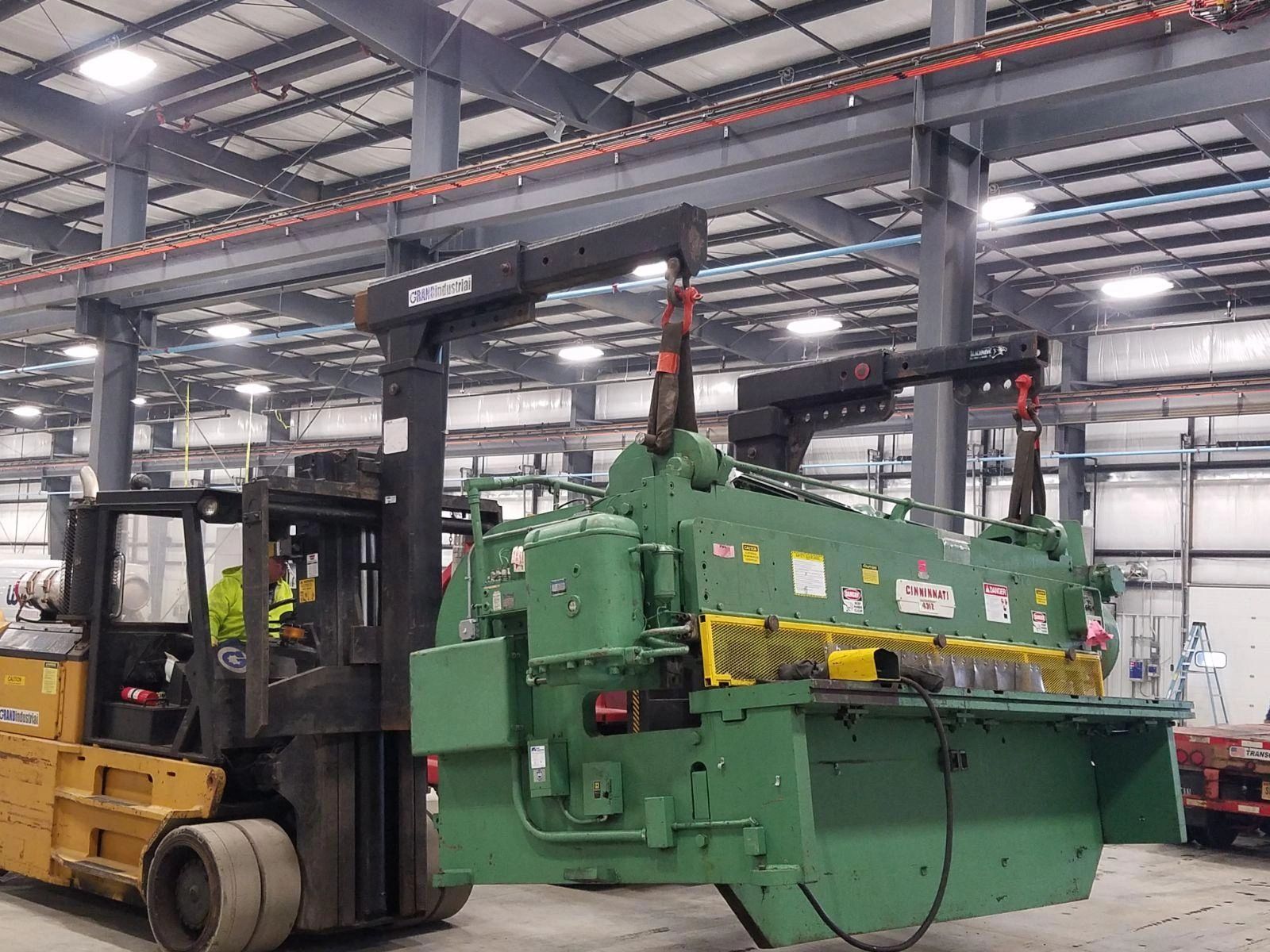 Expert Machinery Installation Services | Blackhawk Millwright & Rigging