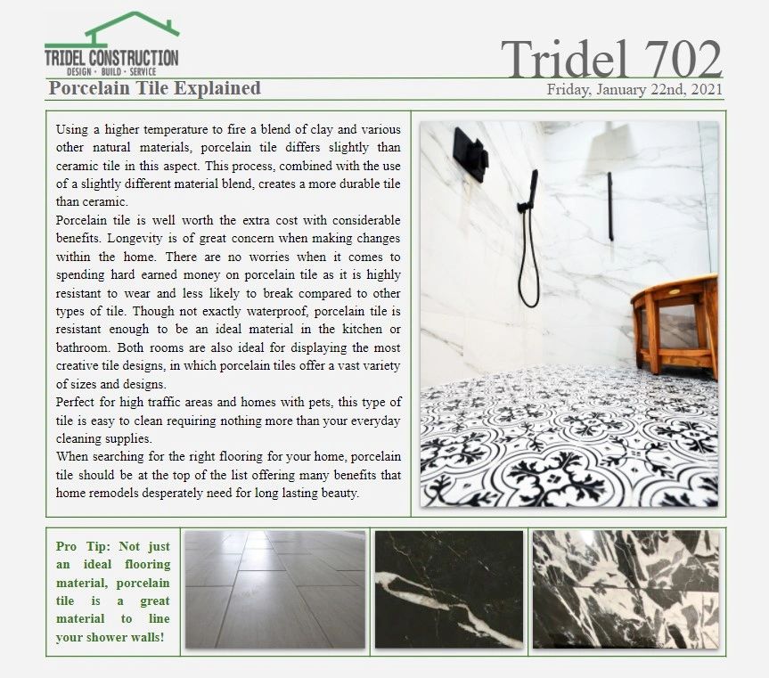 Porcelain Tile Explained
