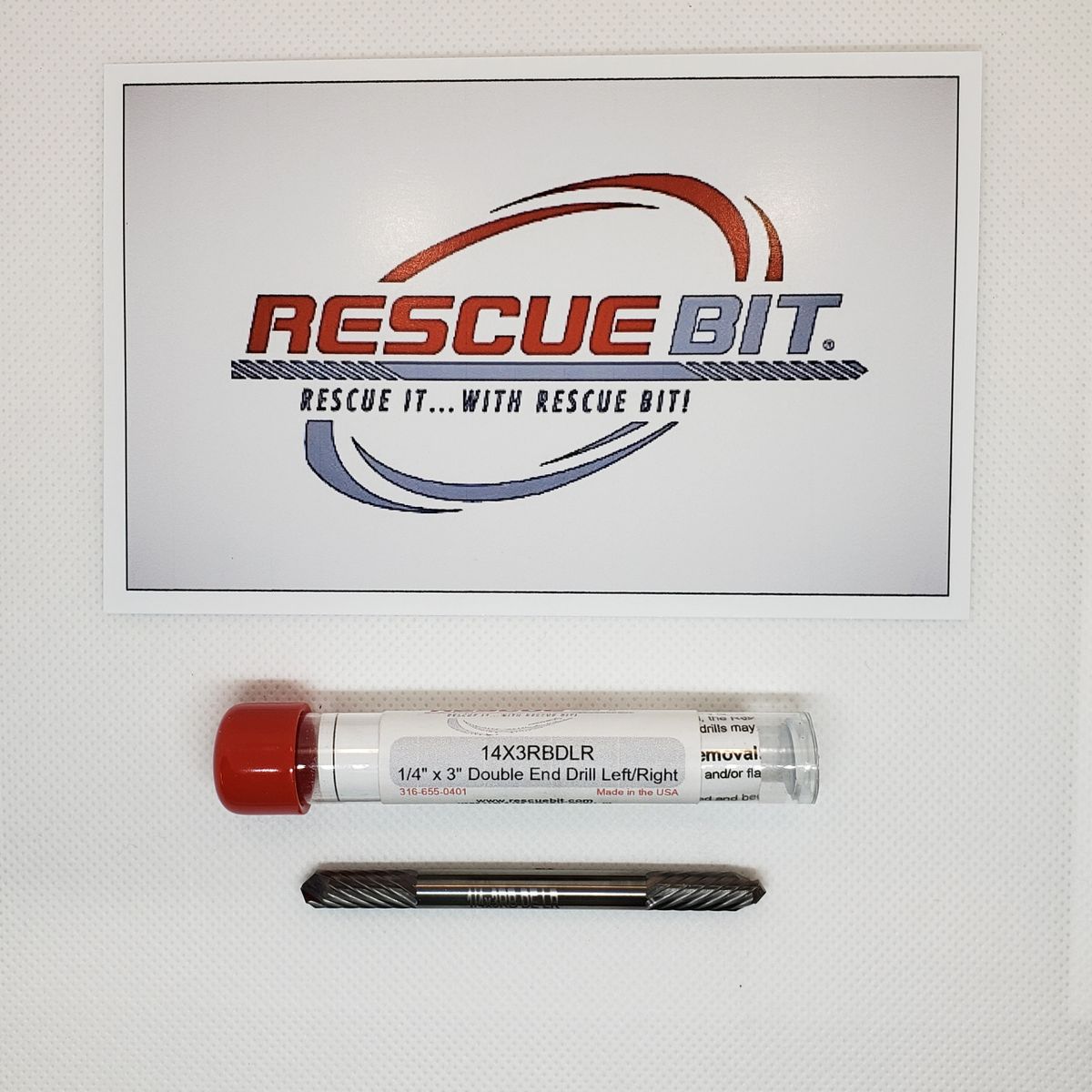 1/4" X 3" DOUBLE END DRILL LEFT/RIGHT