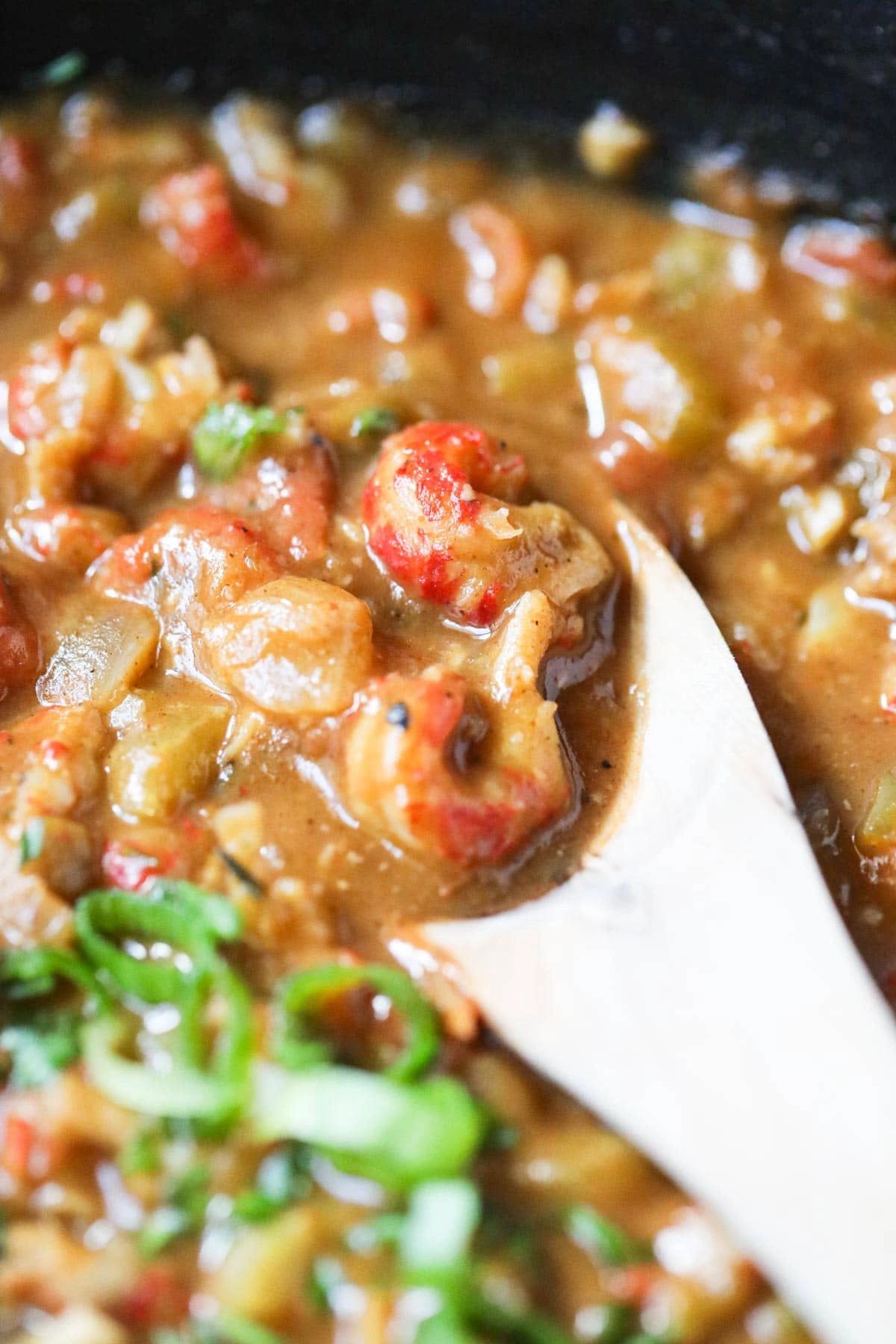 Crawfish and Shrimp Rice and Gravy