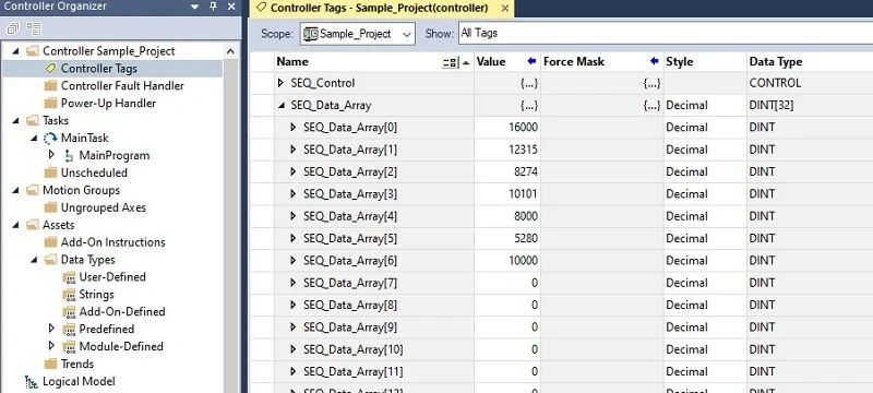 Using Arrays in TIA Portal and Studio 5000: PLC Programming