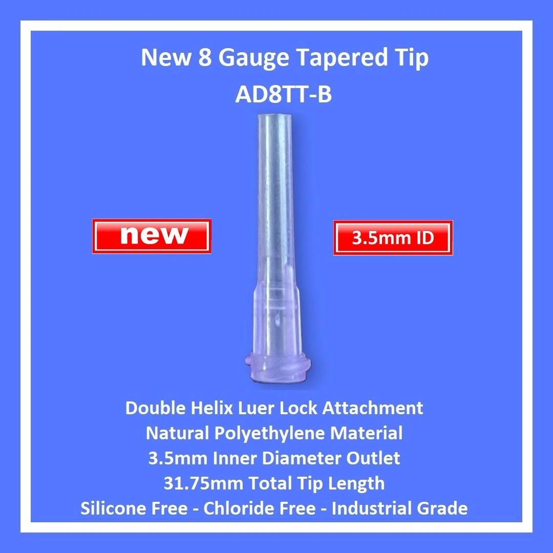 New Big Bore Smooth Flow Taper Tip