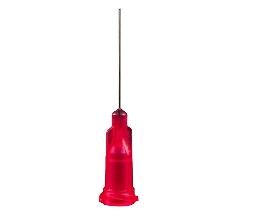25G Dispensing Tip 1.0" Red AD725100