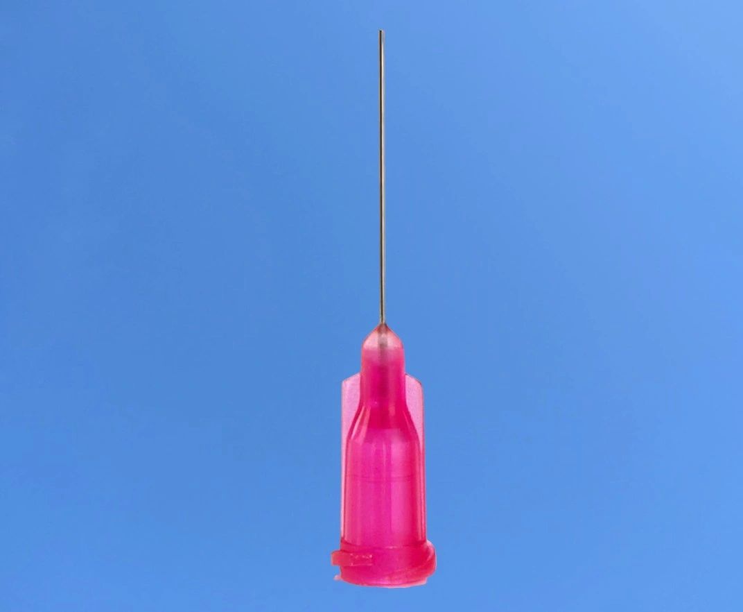 25G Dispensing Tip 1.0" Red AD725100