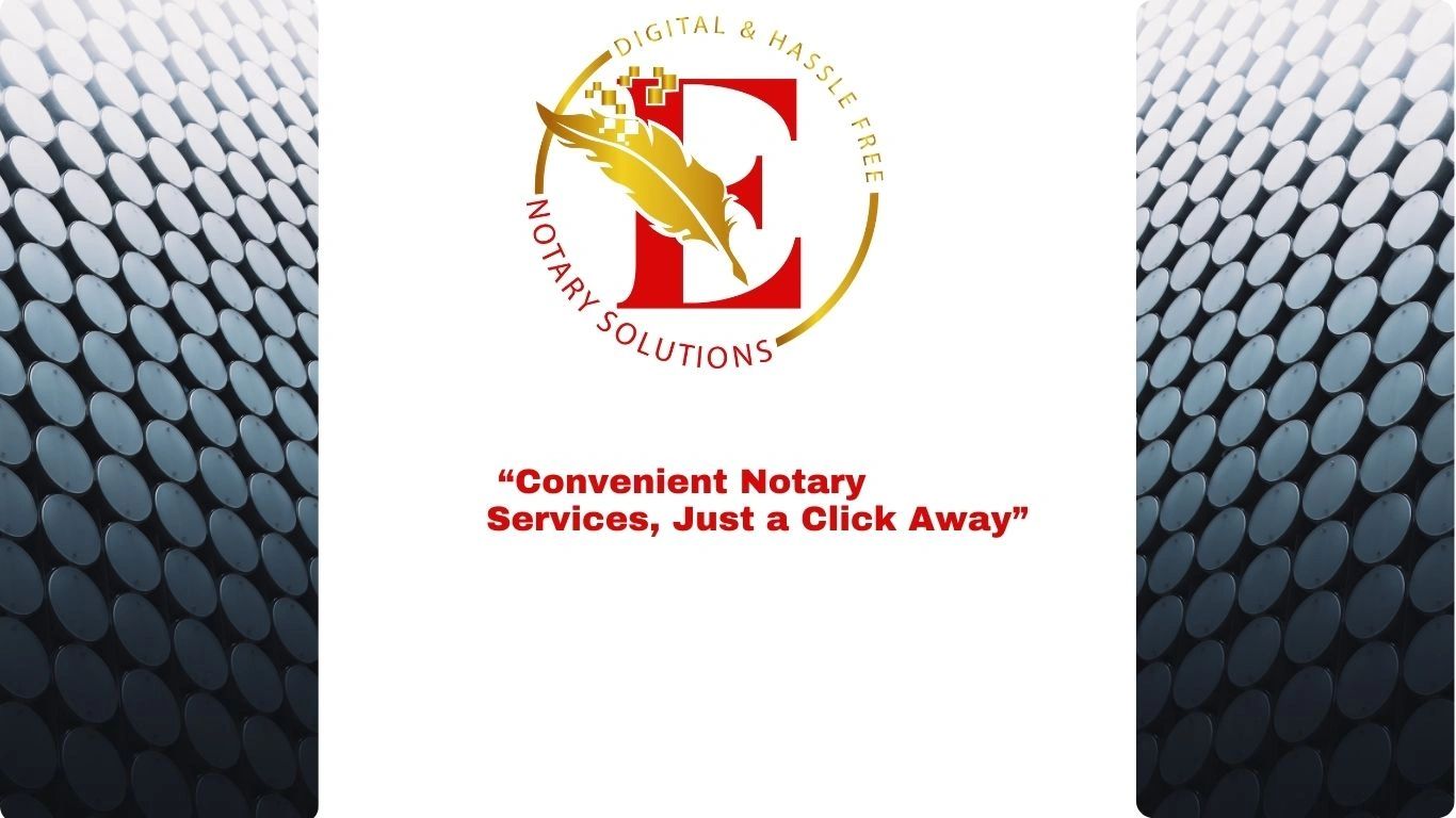 Remote Online Notarization Services | E-Notary Solutions