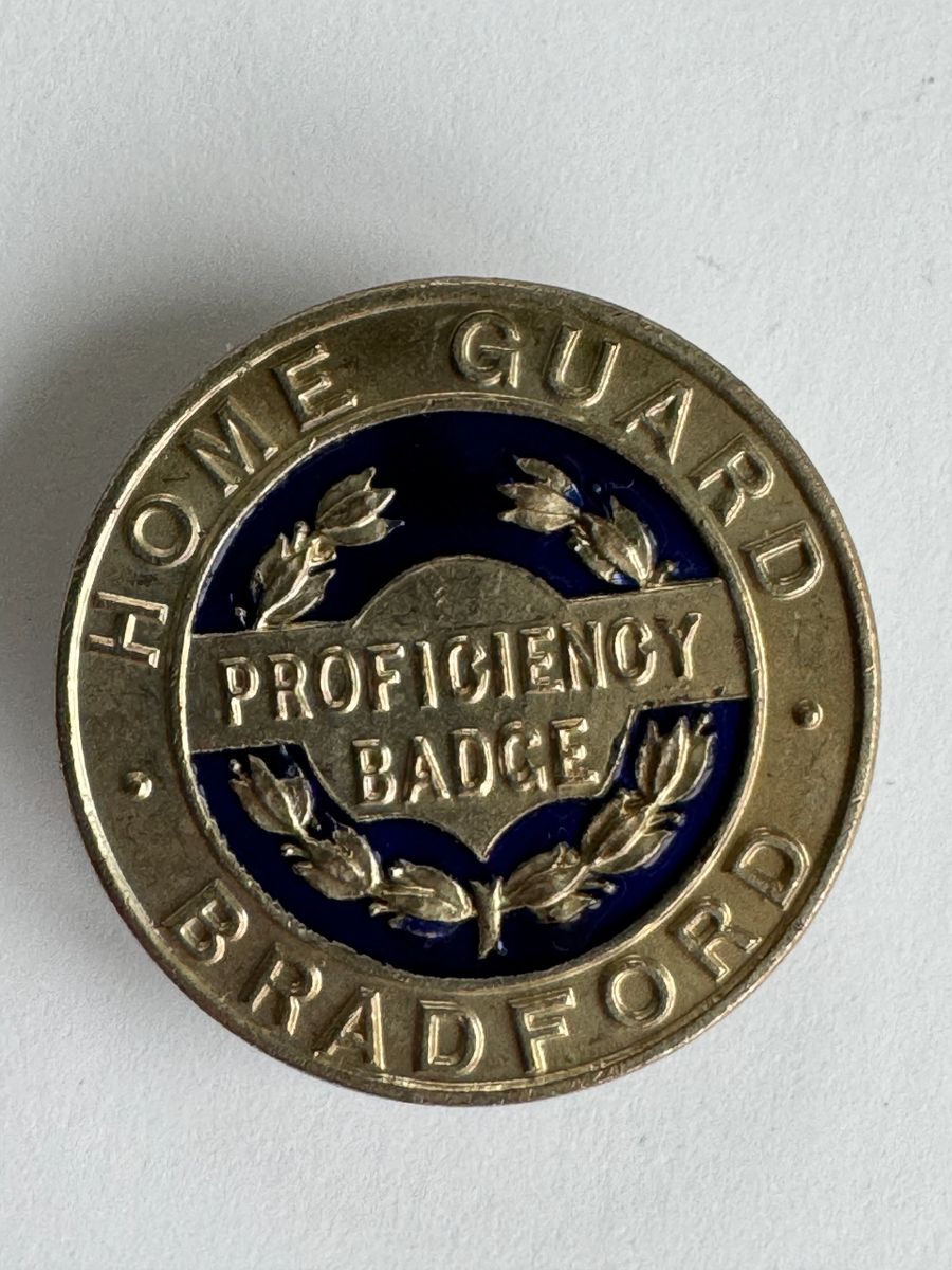 WWII Bradford Home Guard Proficiency badge