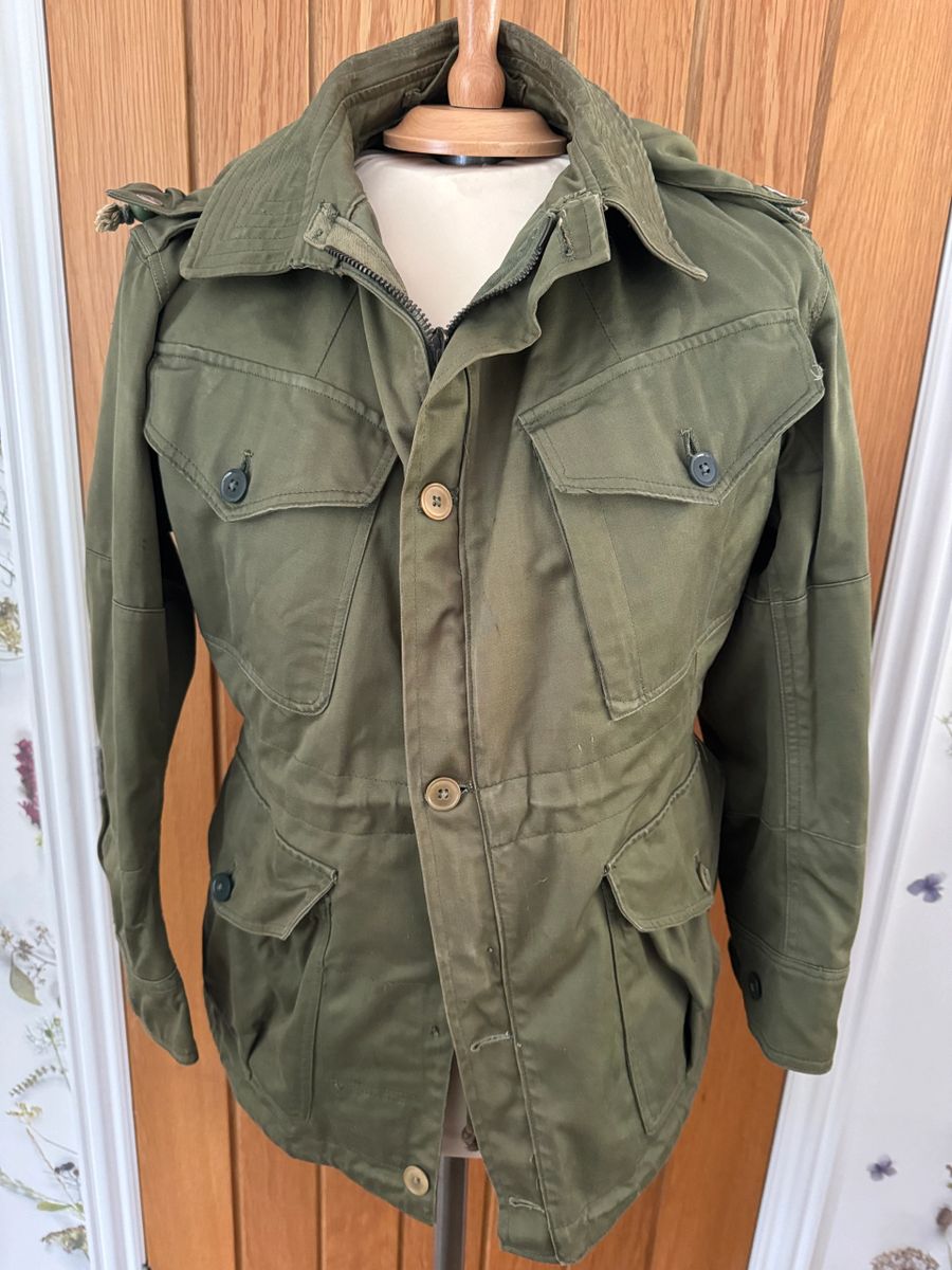 Scarce 1958 dated British Combat Smock ‘Sateen’