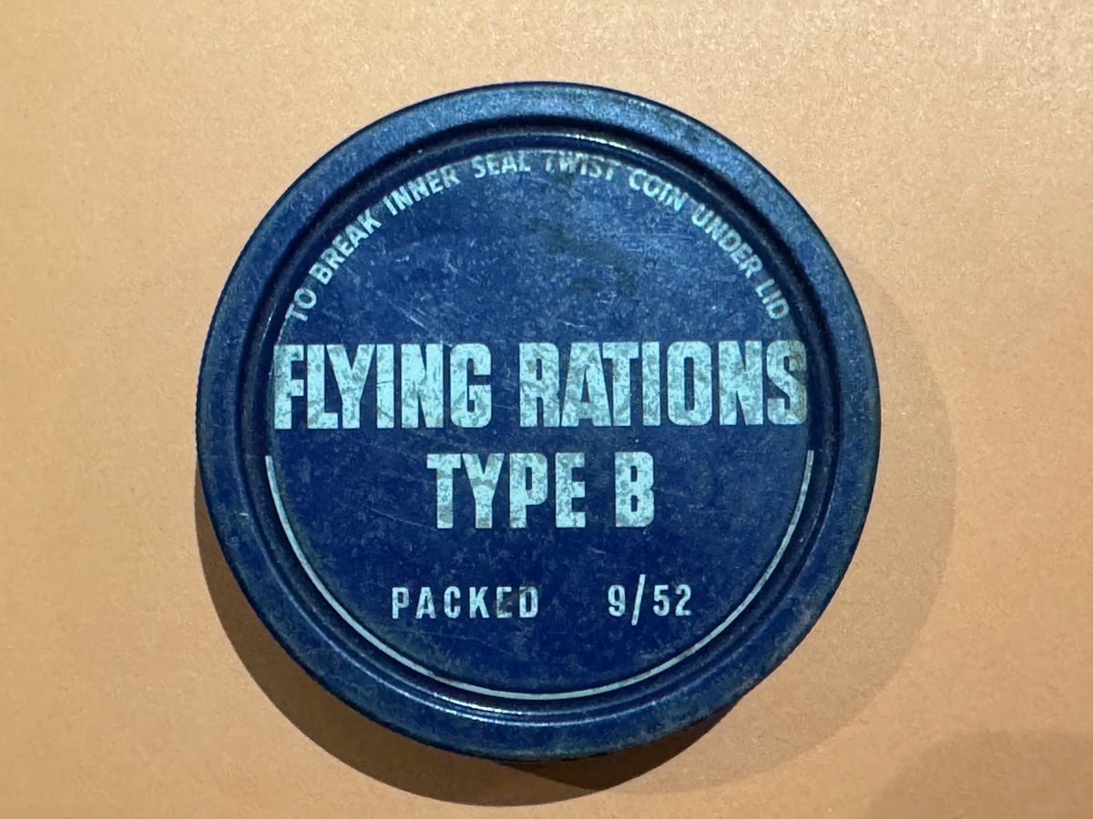 ***SOLD***RAF FLYING RATIONS TYPE B tin, original tin with full ...