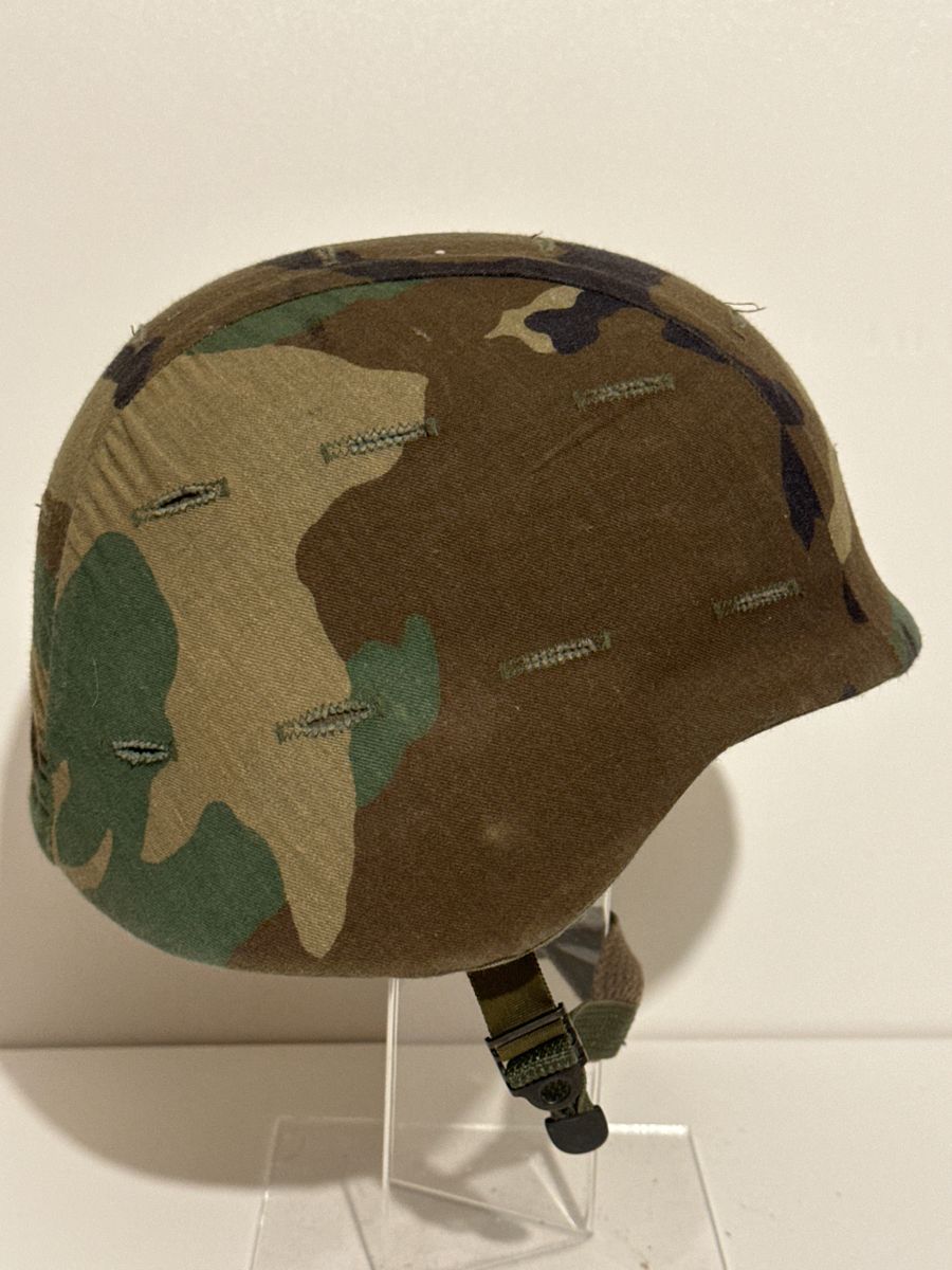 US PASGT Woodland Camo Helmet