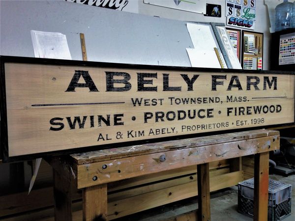 Antique Wood Signs - FLINT SIGNS