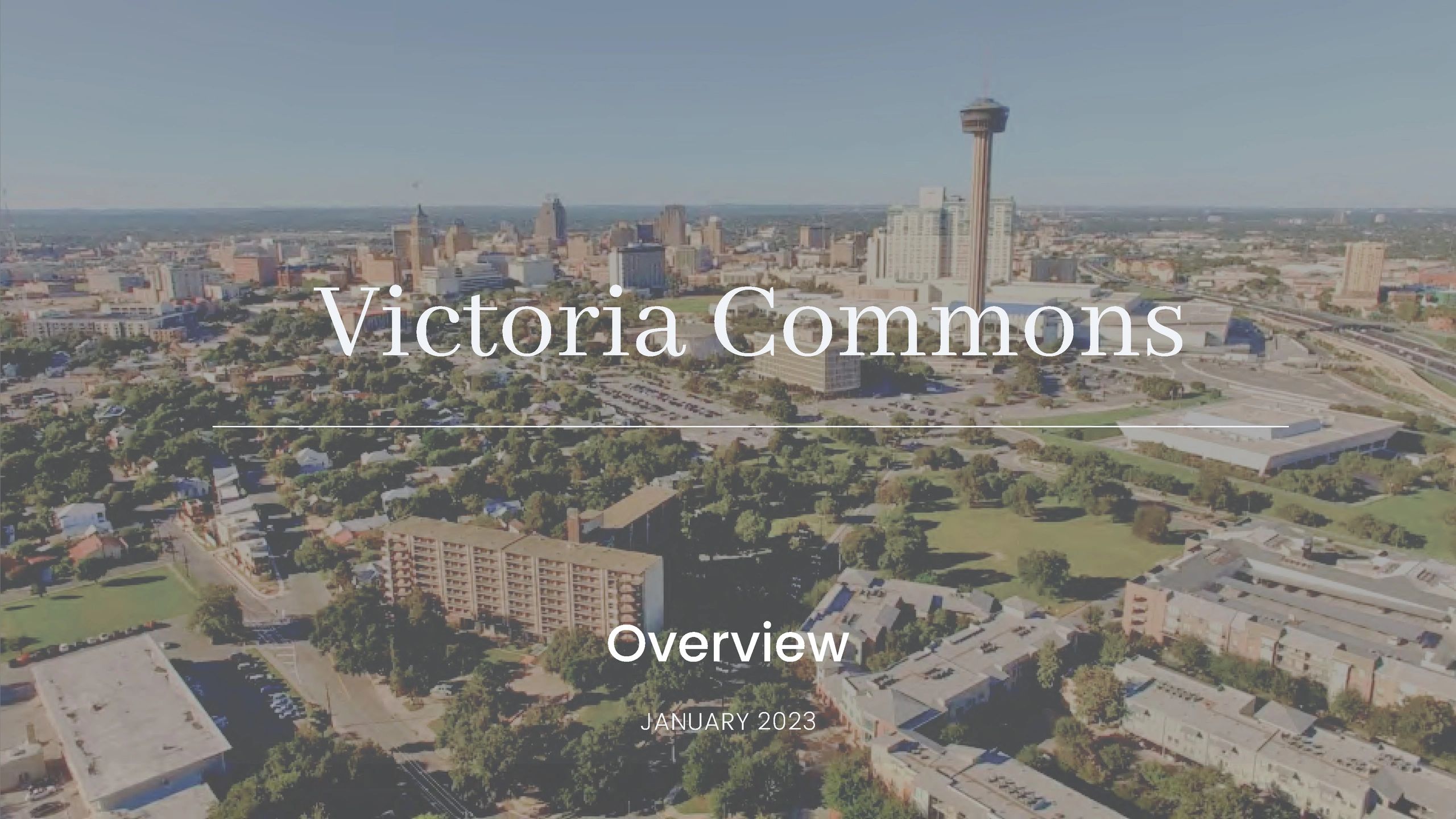 Victoria Commons Update at LNA