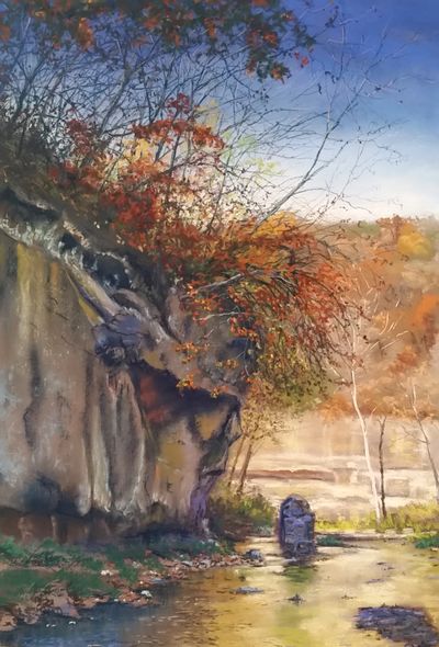 Nancy Thompson's Artist Studio