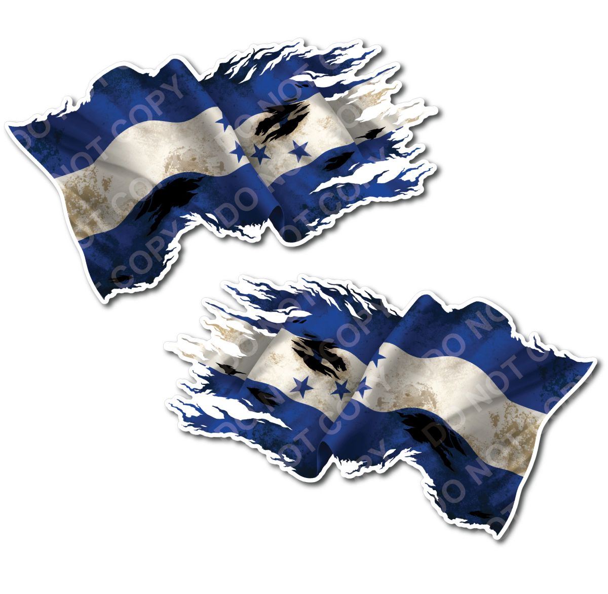 Honduras Flag Decal Honduran Sticker Graphic Country Vinyl 3M for Car ...